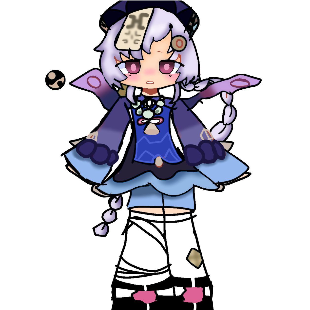 A drawing of Qiqi! Genshin Impact | HoYoLAB