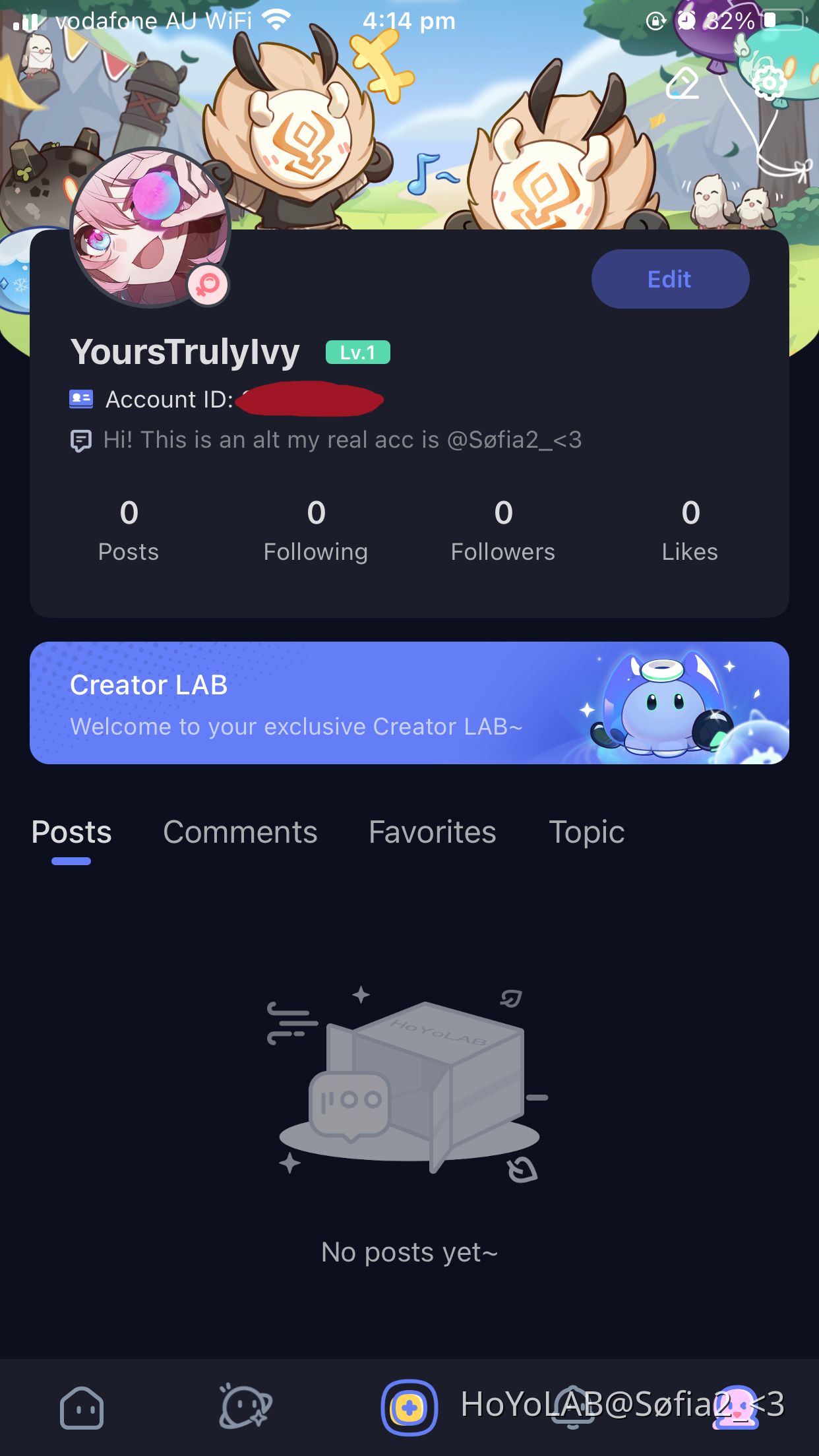 My alt acc! | HoYoLAB