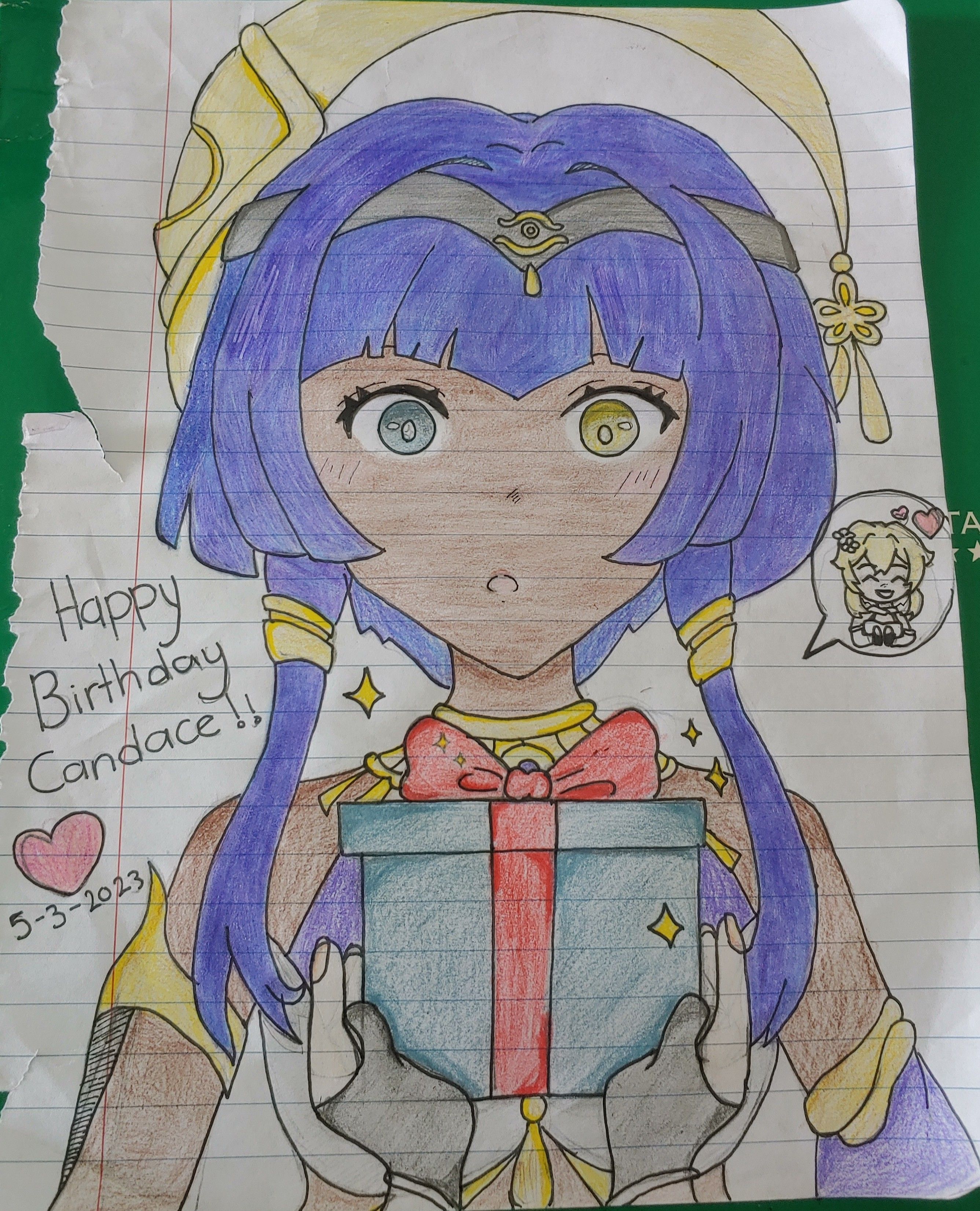 I finished my Candace Drawing! Genshin Impact | HoYoLAB