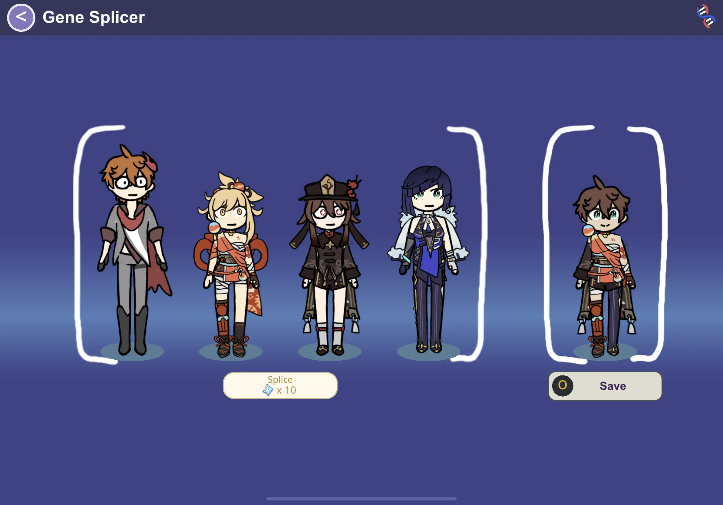 I merged characters in silly wisher tell me your favourite Genshin ...