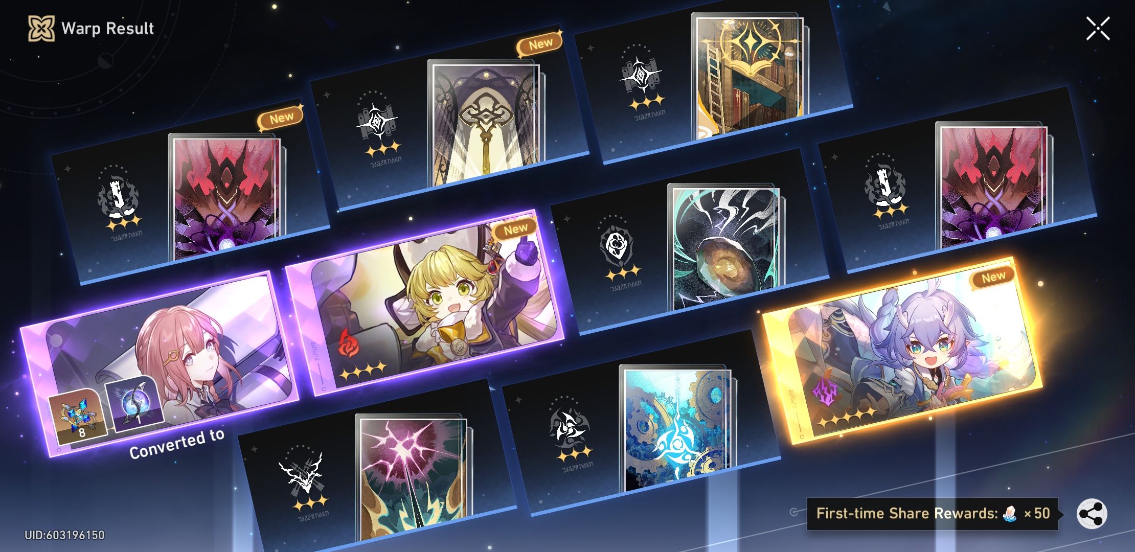 MY FIRST PULL Honkai: Star Rail | HoYoLAB