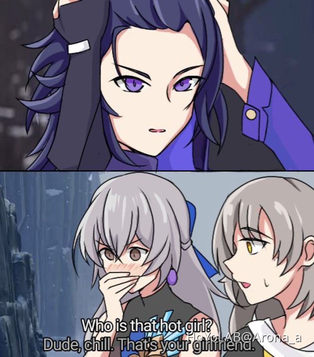Dude, chill. That's your girlfriend. Honkai: Star Rail | HoYoLAB