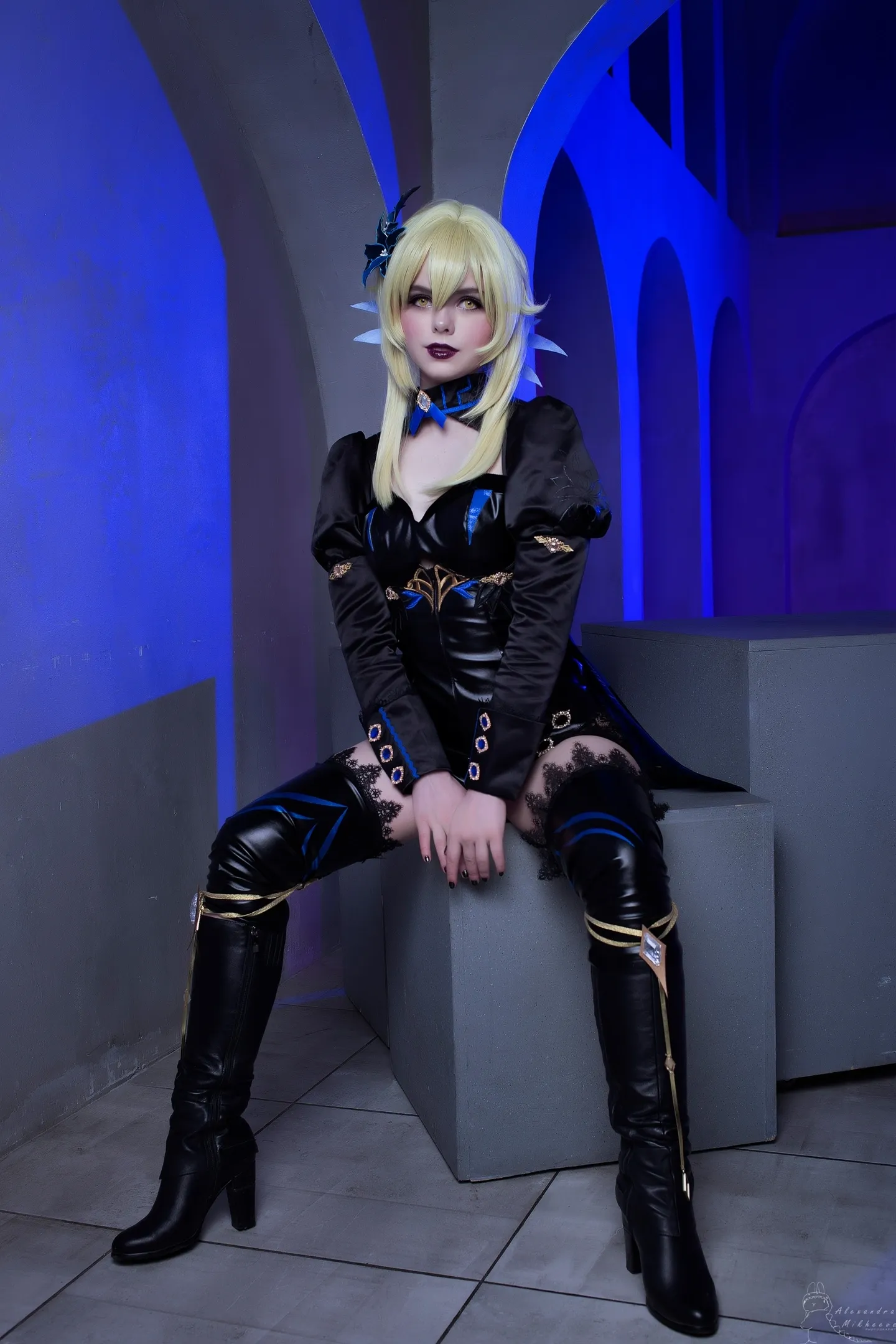 Lumine Abyss Princess 🖤 Genshin Impact | HoYoLAB