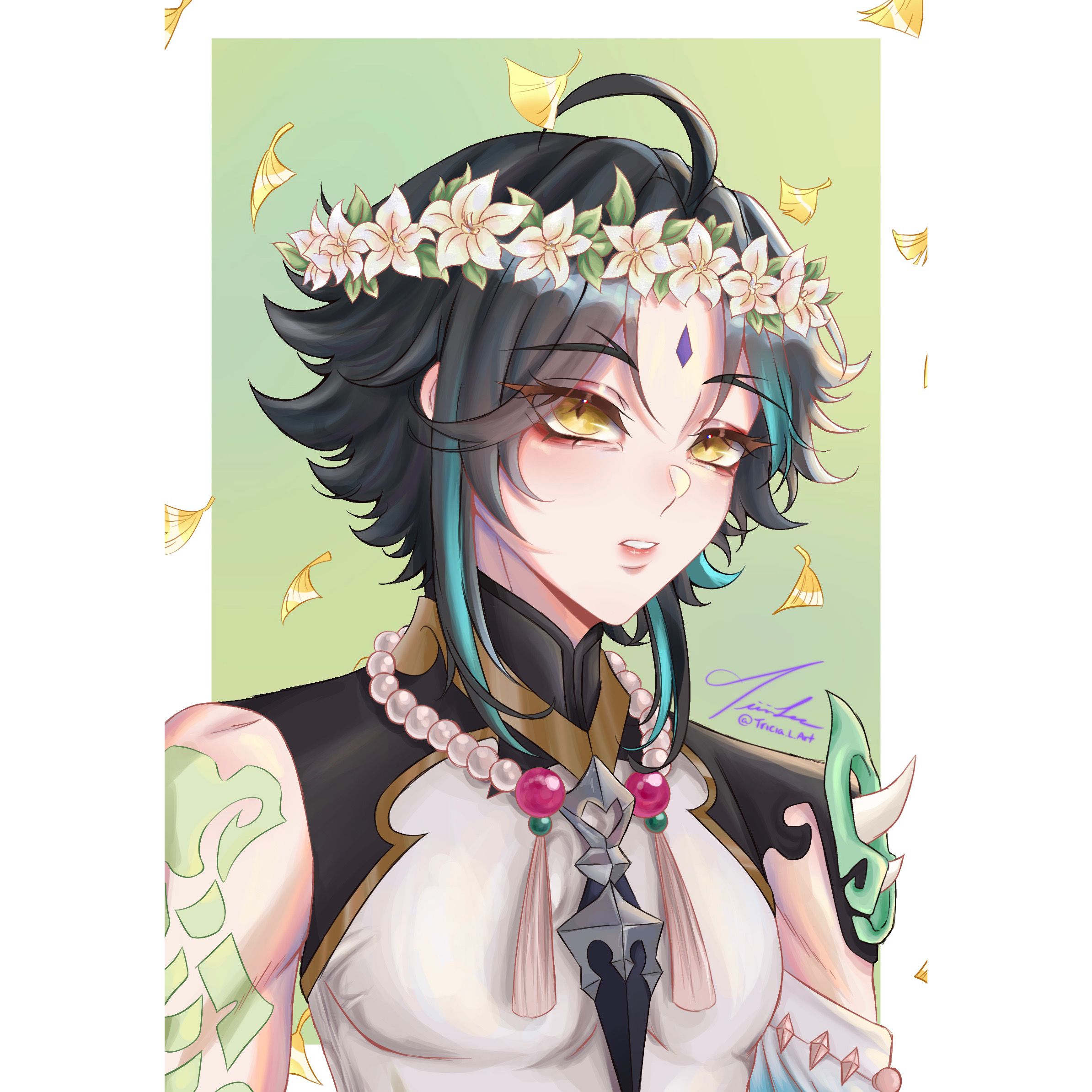 Xiao Fan-Art💚💚💚 Genshin Impact | HoYoLAB