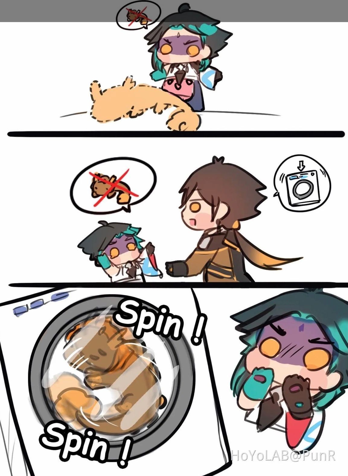 Zhongli and Xiao life of memes Genshin Impact | HoYoLAB