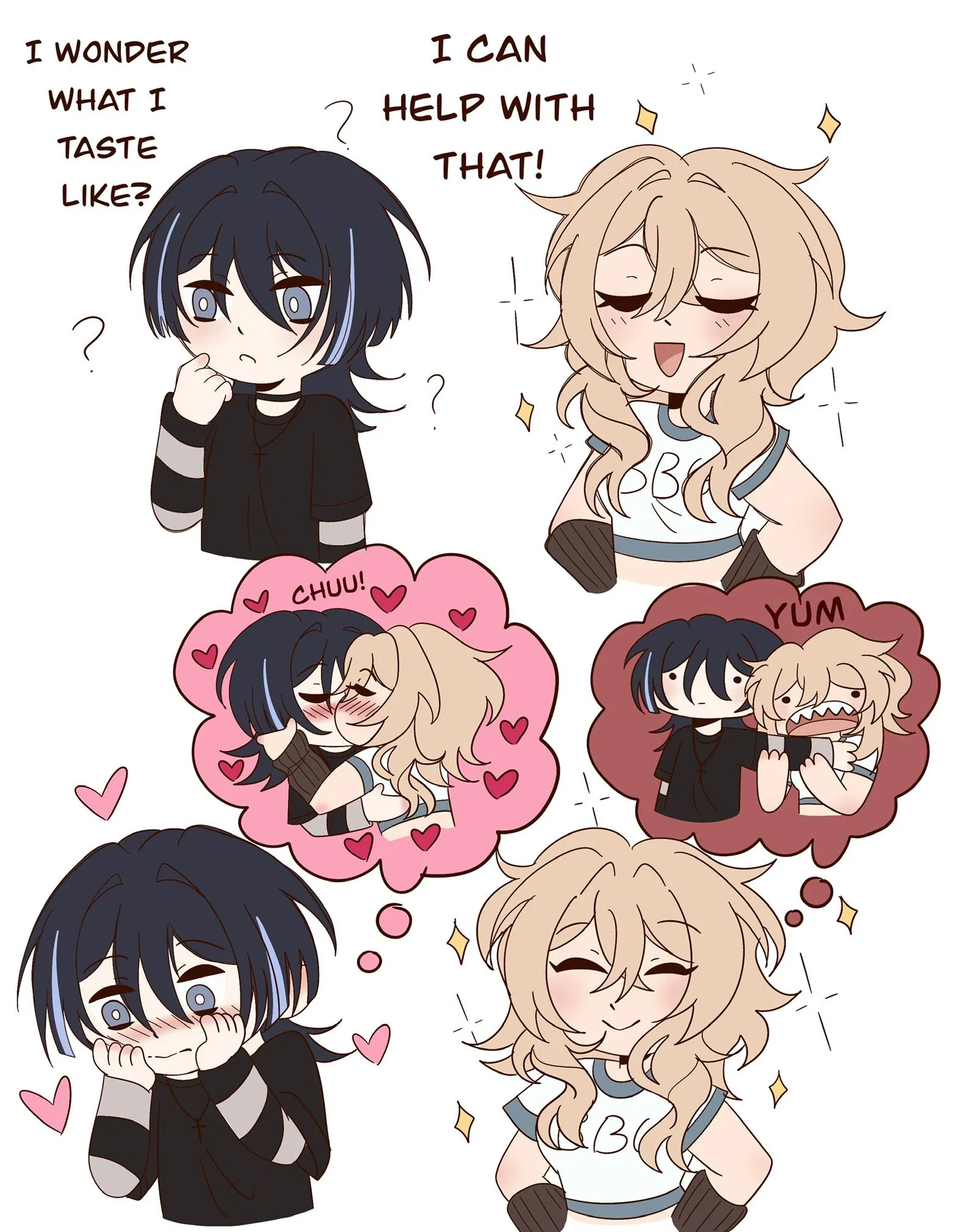 Lumine and Scara college AU (plus extra art) Genshin Impact | HoYoLAB