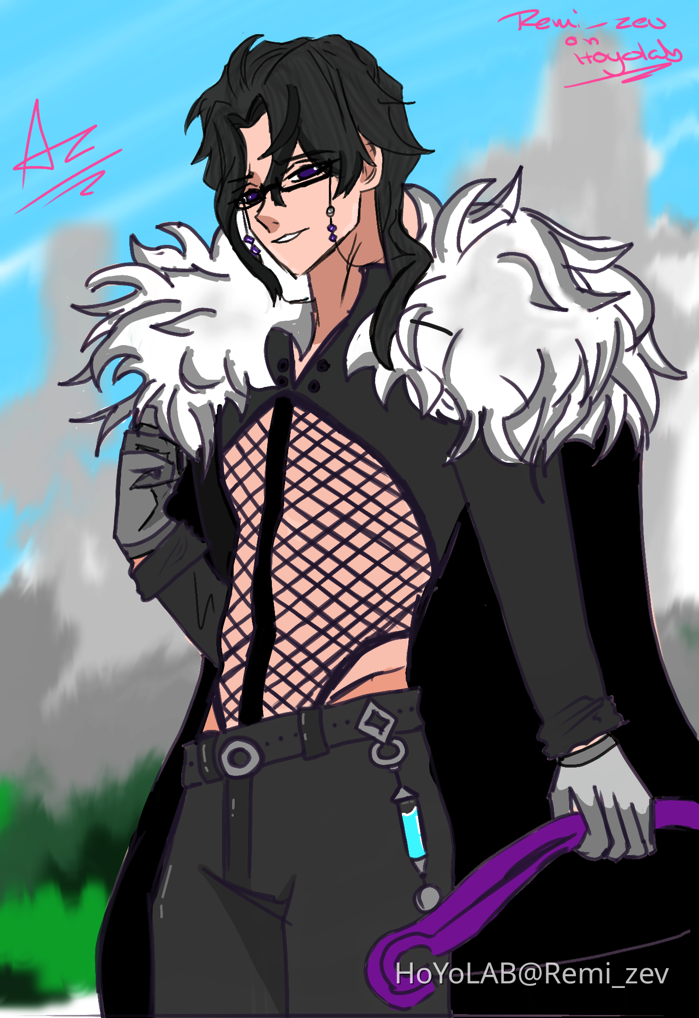 Pantalone fanart Genshin Impact | HoYoLAB