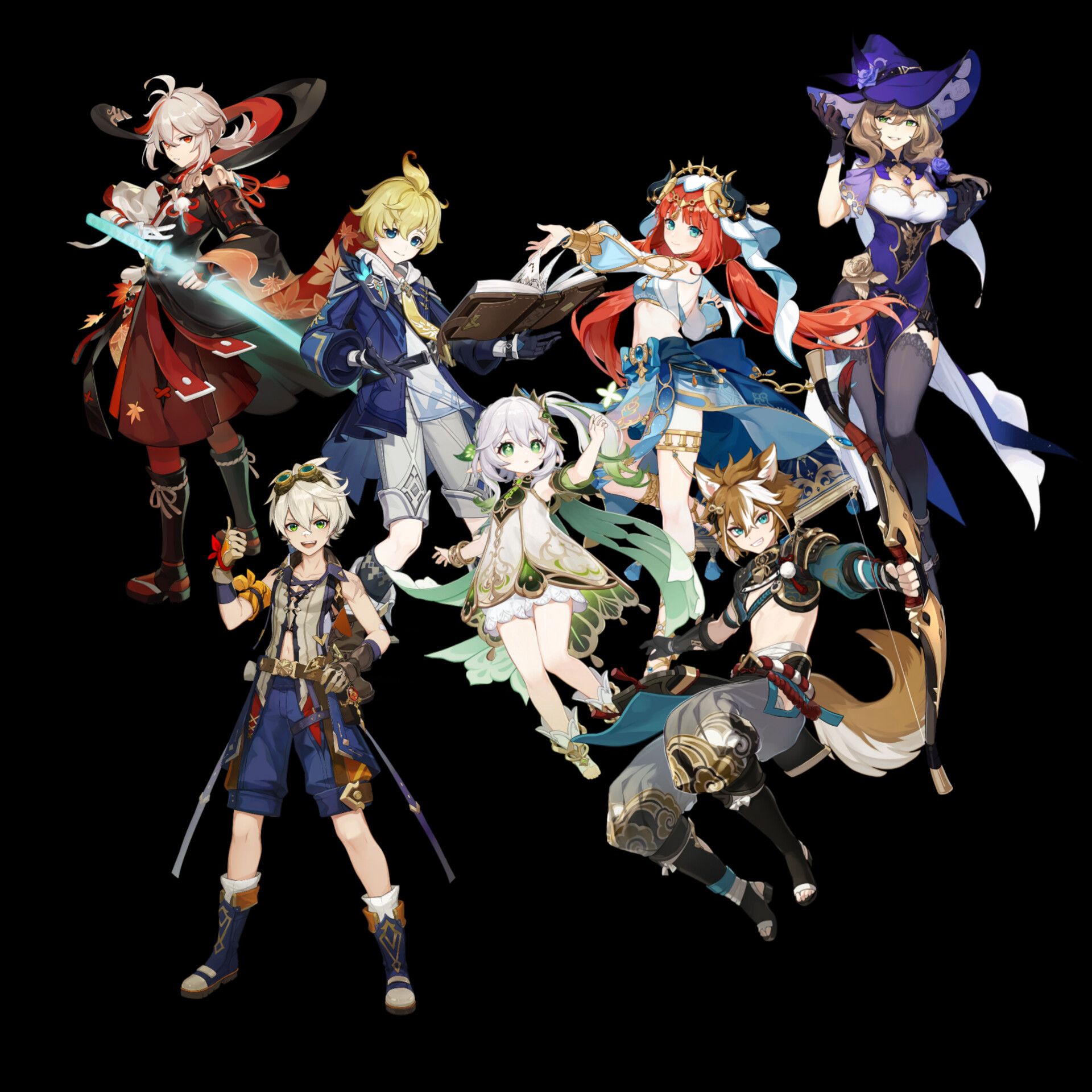 My favorite chars from every vision Genshin Impact | HoYoLAB