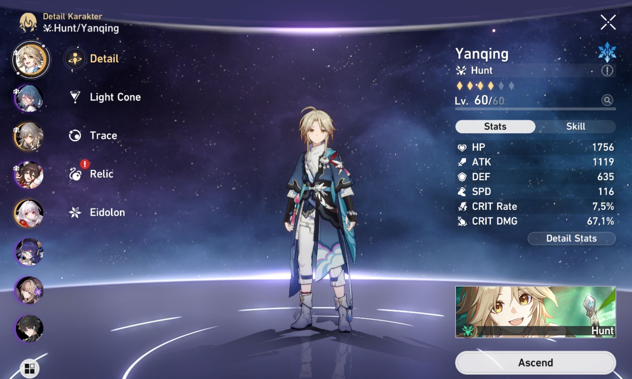 [HSR Guide] Yanqing Build: DPS - Versi 1.0 Honkai: Star Rail | HoYoLAB