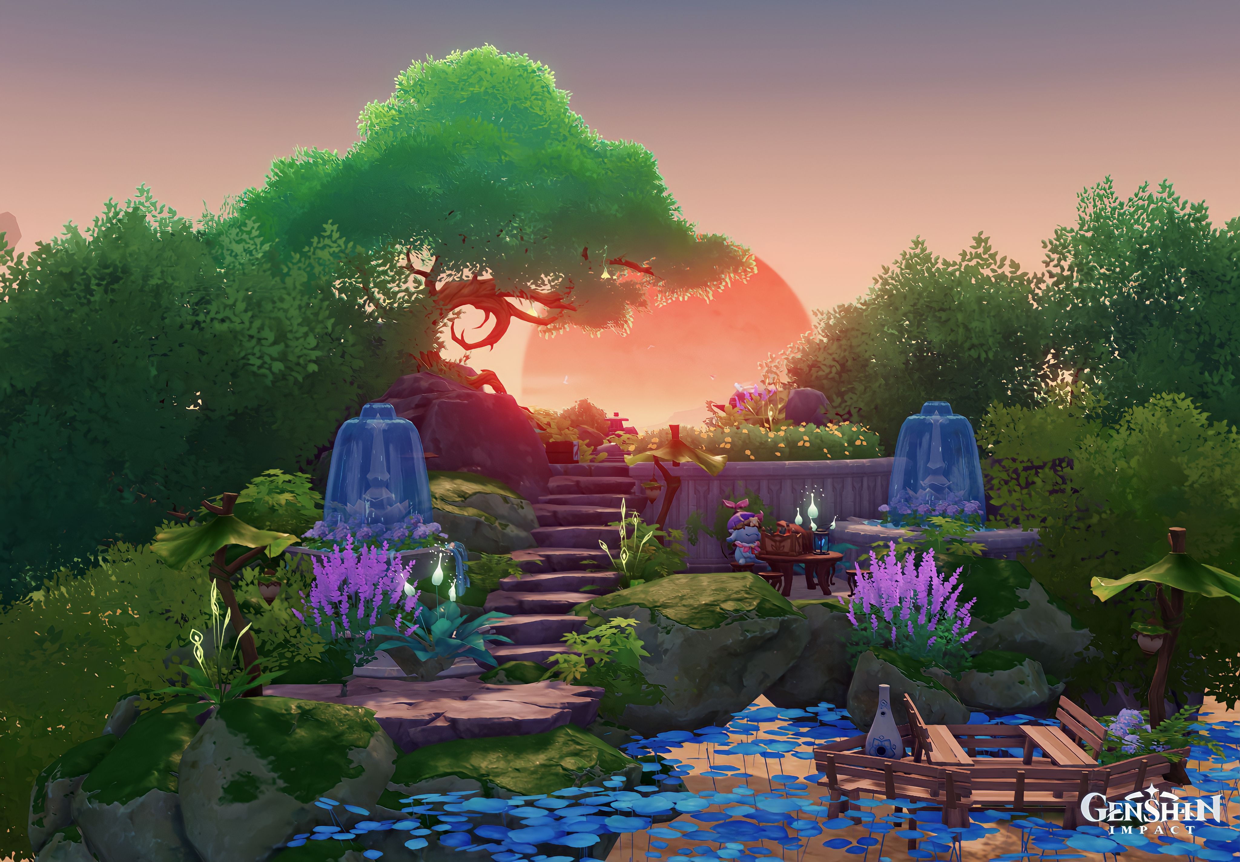 ️ Relaxing Hot Springs ️ Genshin Impact | HoYoLAB