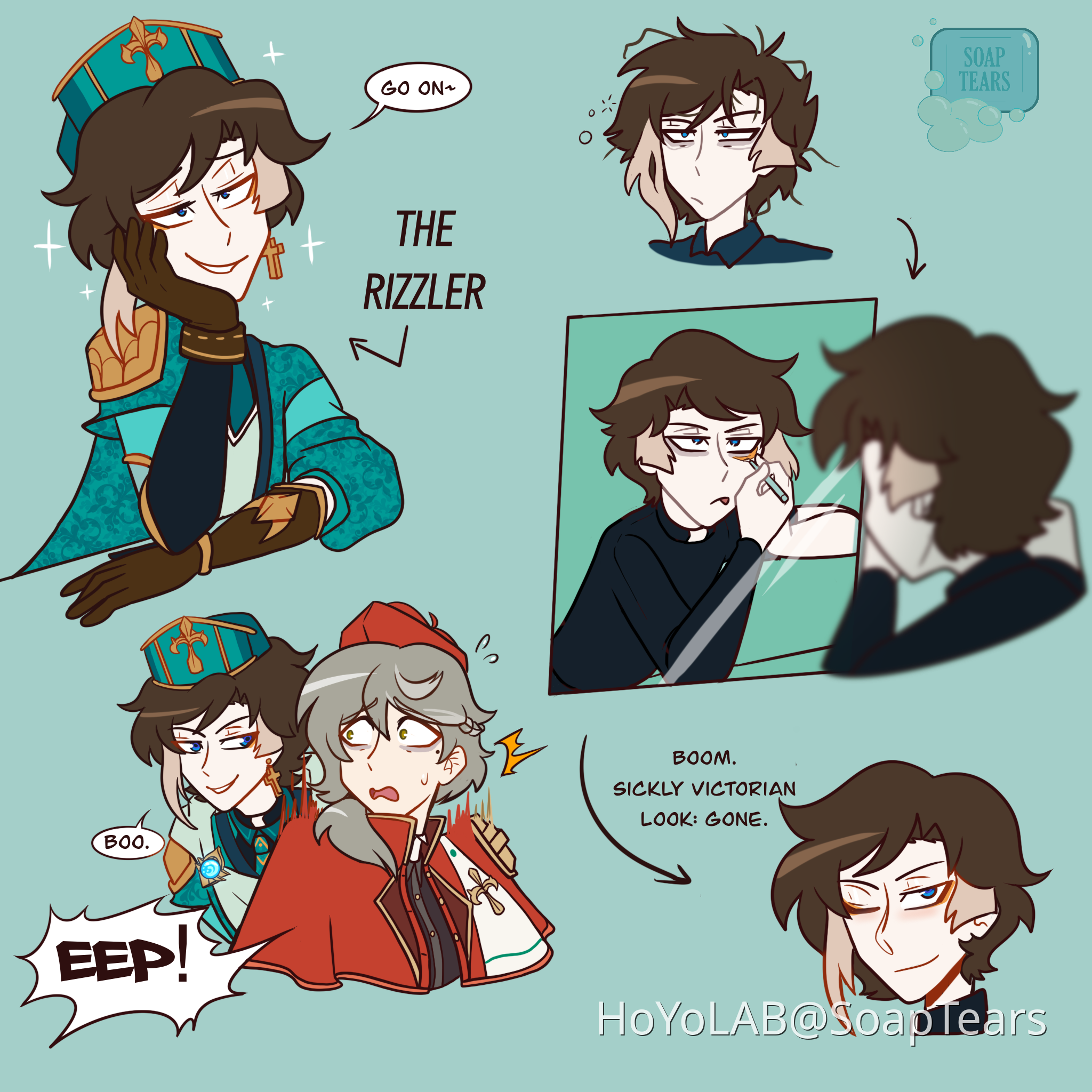 More Yerik Doodles Genshin Impact | HoYoLAB