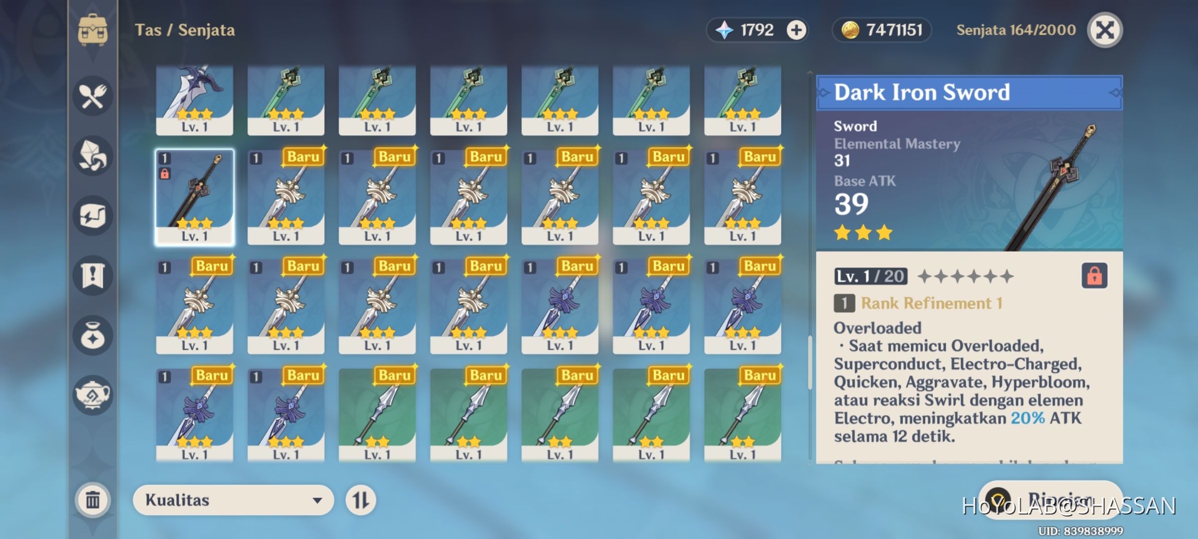 Sword f2p OP Genshin Impact | HoYoLAB