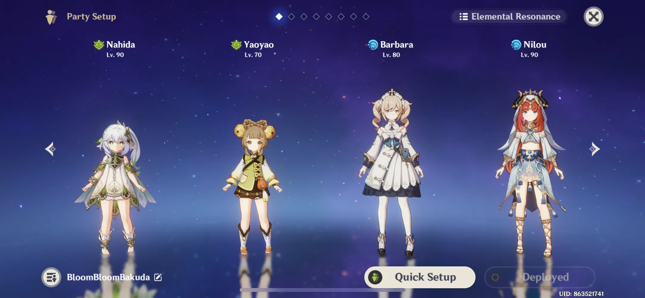 Help me to build Bloom Team please :( Genshin Impact | HoYoLAB