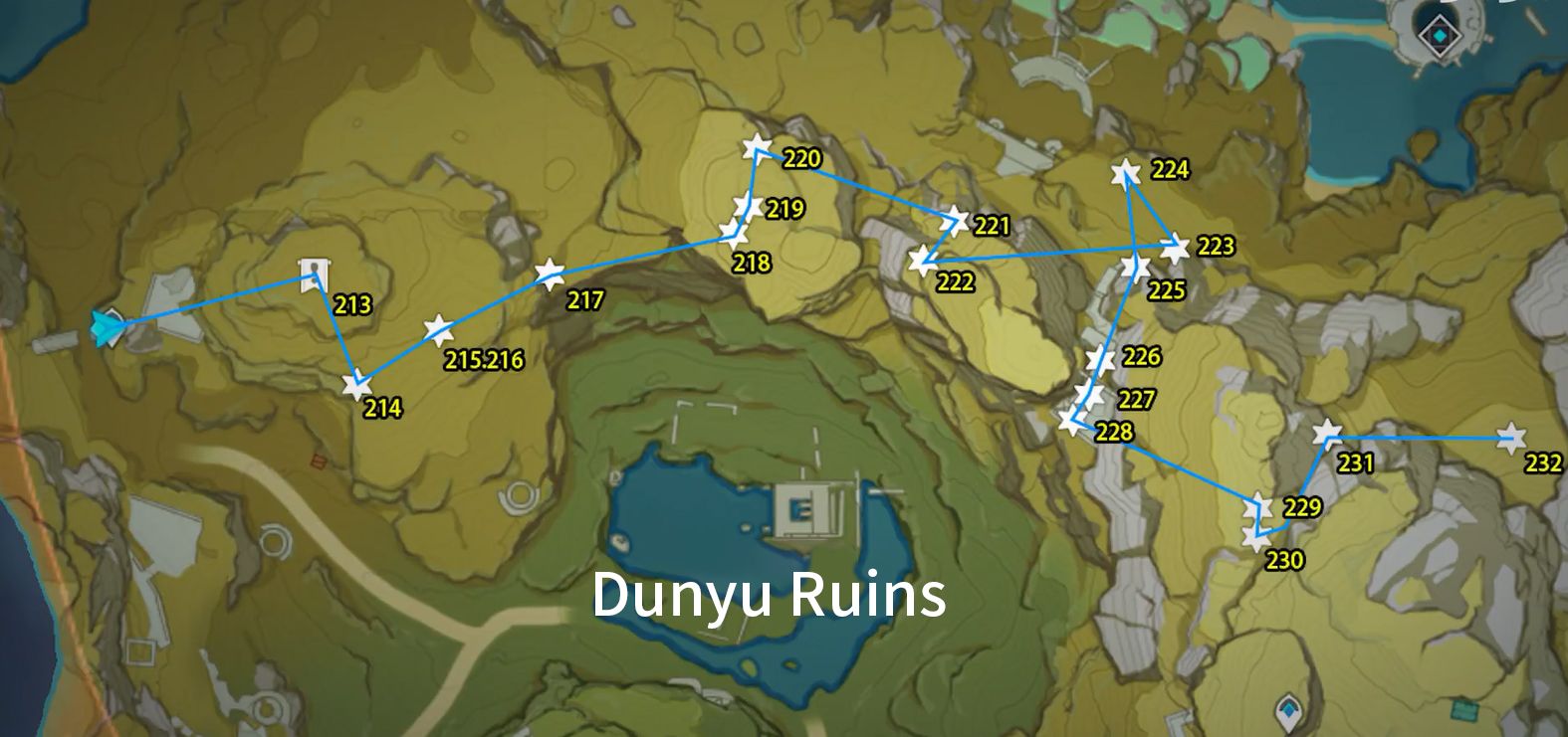 Liyue Chest Collection Guide 12 – Dunyu Ruins Part 2 (#213-232) Genshin ...