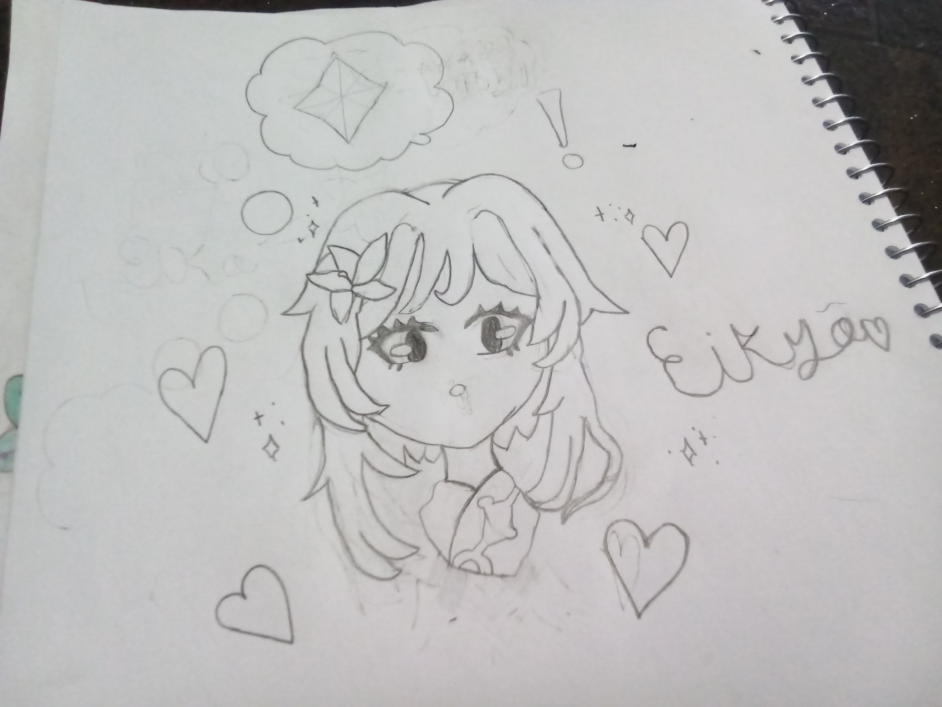 Lumine: Sketch Genshin Impact | HoYoLAB