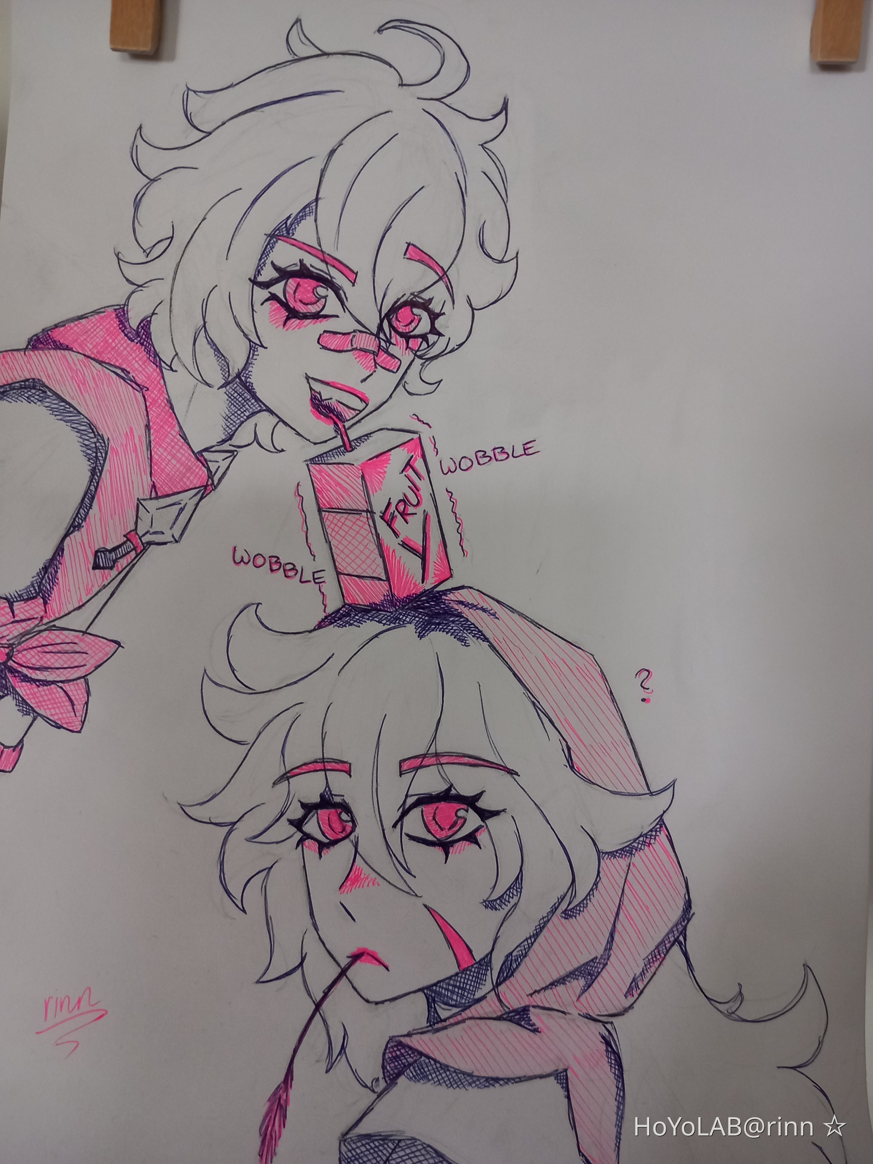 Bennett, Razor and their usual antics :) Genshin Impact | HoYoLAB