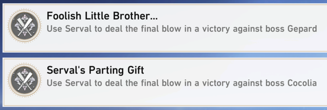 Foolish Little Brother & Serval's Parting Gift Honkai: Star Rail | HoYoLAB