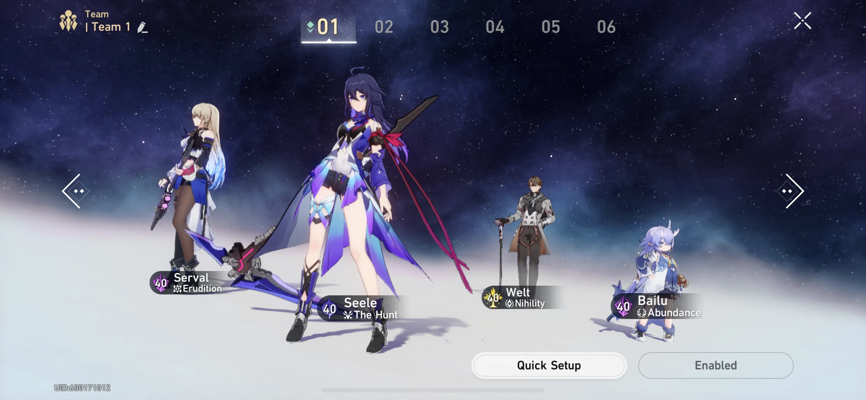 Current HSR Team/Chars Honkai: Star Rail | HoYoLAB