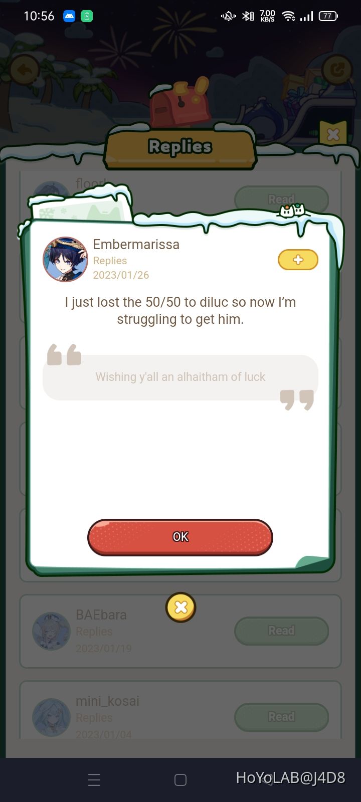 Throwaway Bottles(pt.6) | HoYoLAB