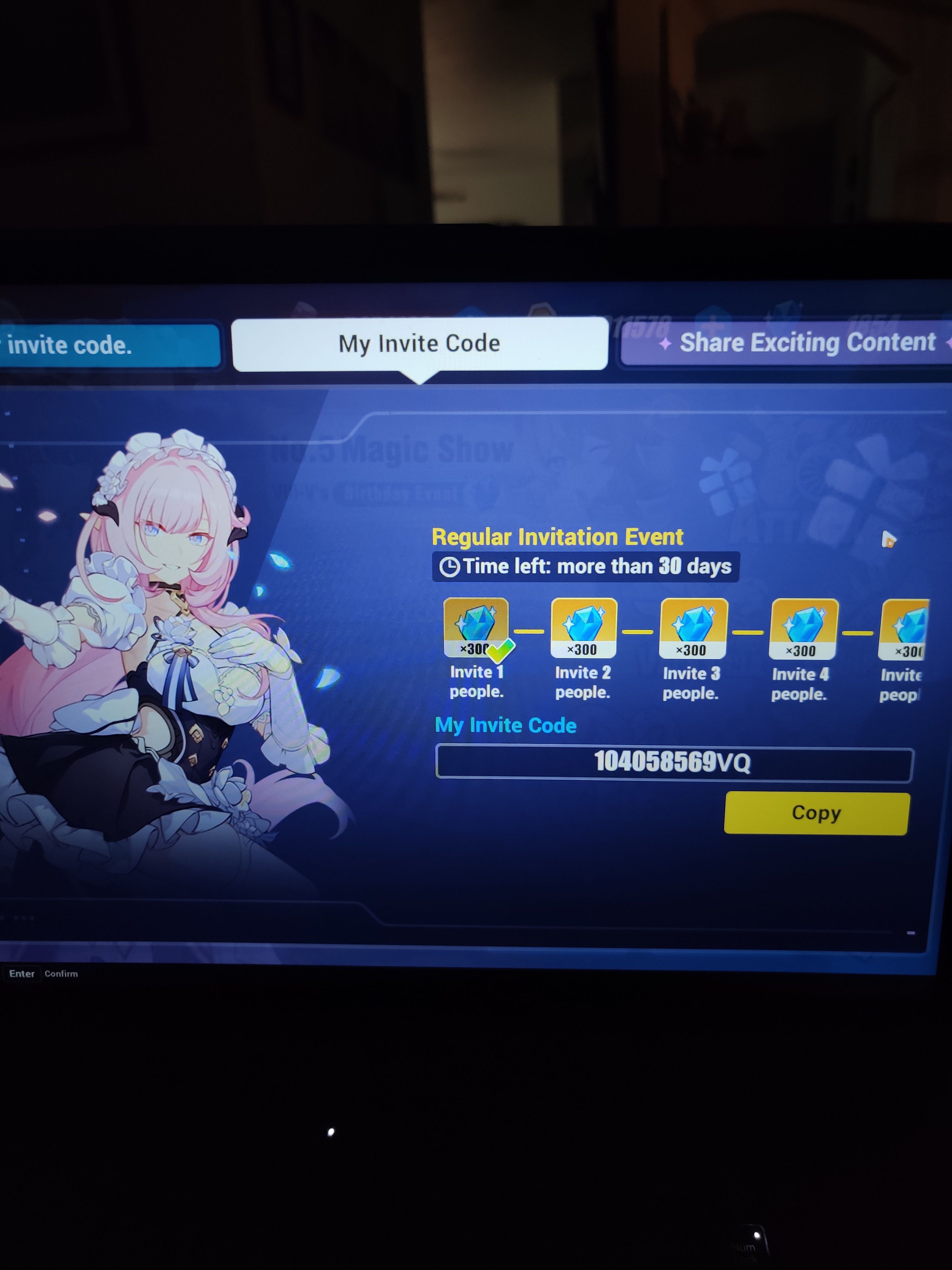Returnee Code Honkai Impact 3rd | HoYoLAB
