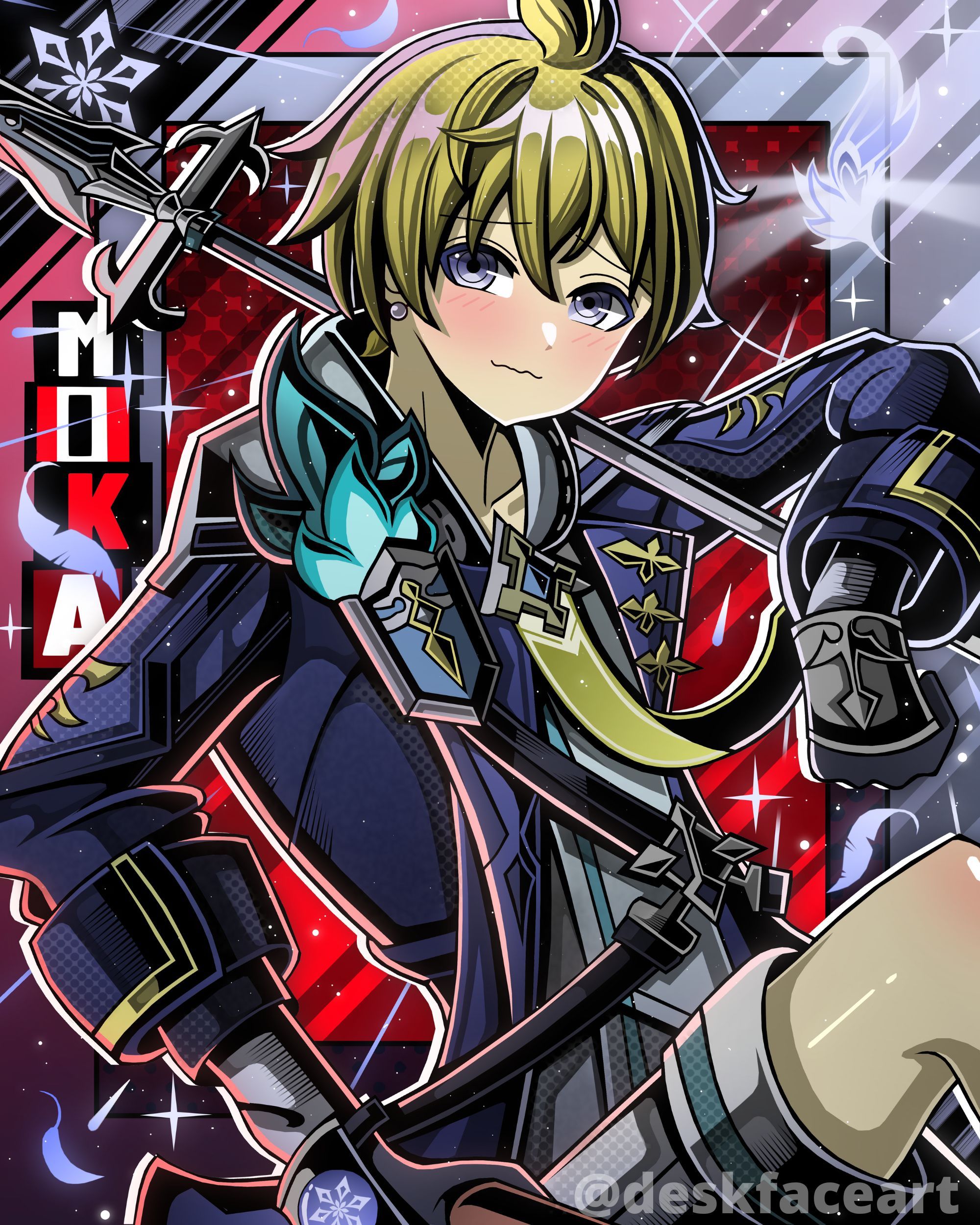 Mika fanart in my style! Genshin Impact | HoYoLAB