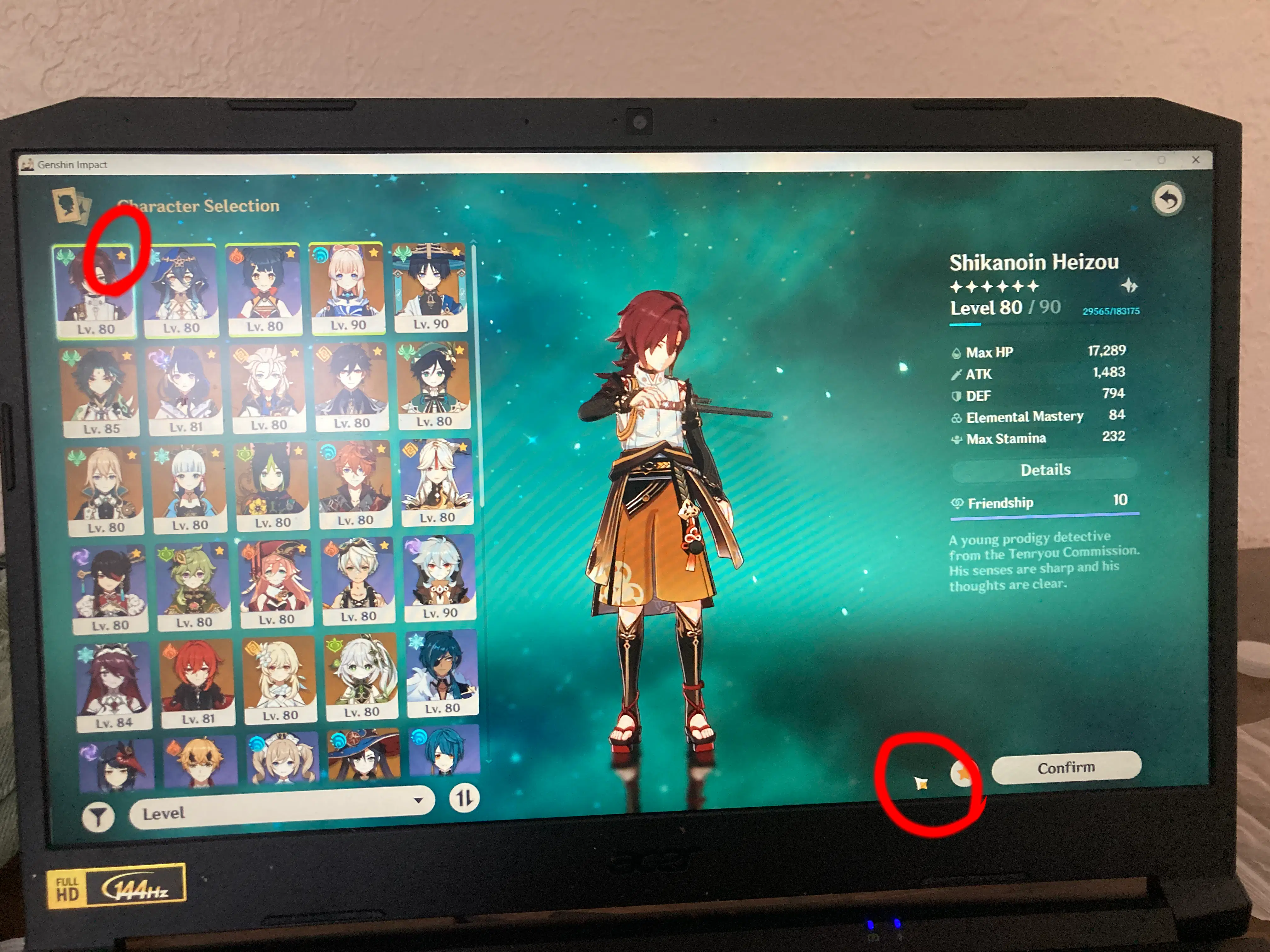 How to favorite characters in genshin! Genshin Impact | HoYoLAB