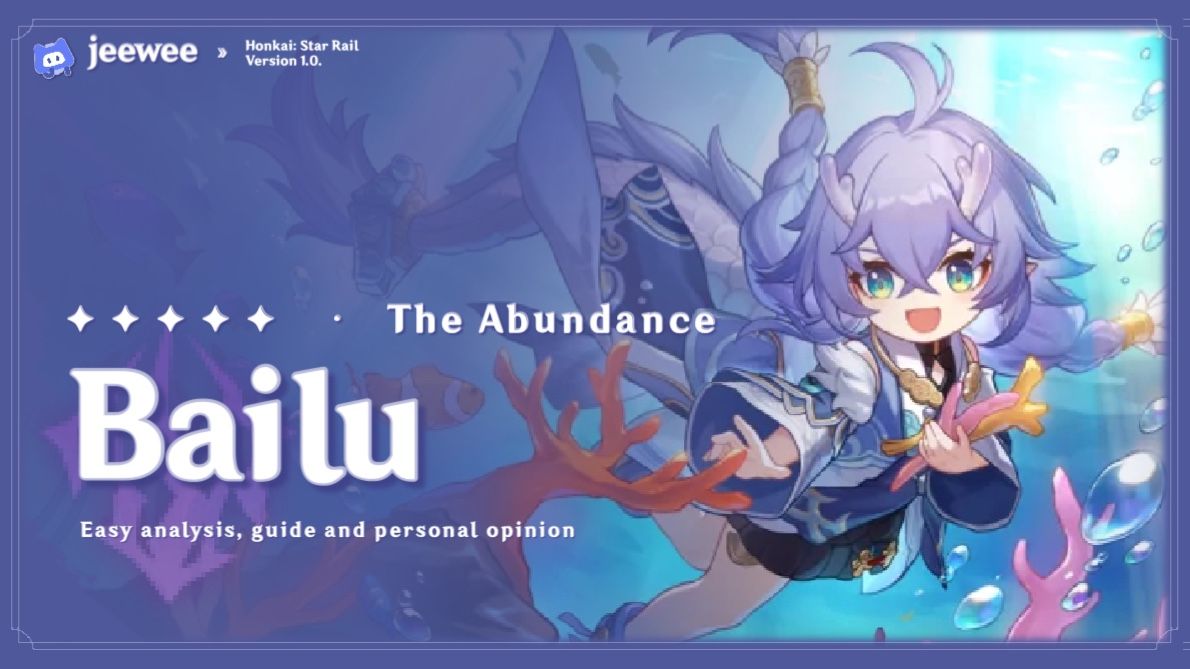 [1.0.] 🎐 Bailu Easy Build Guide Honkai: Star Rail | HoYoLAB