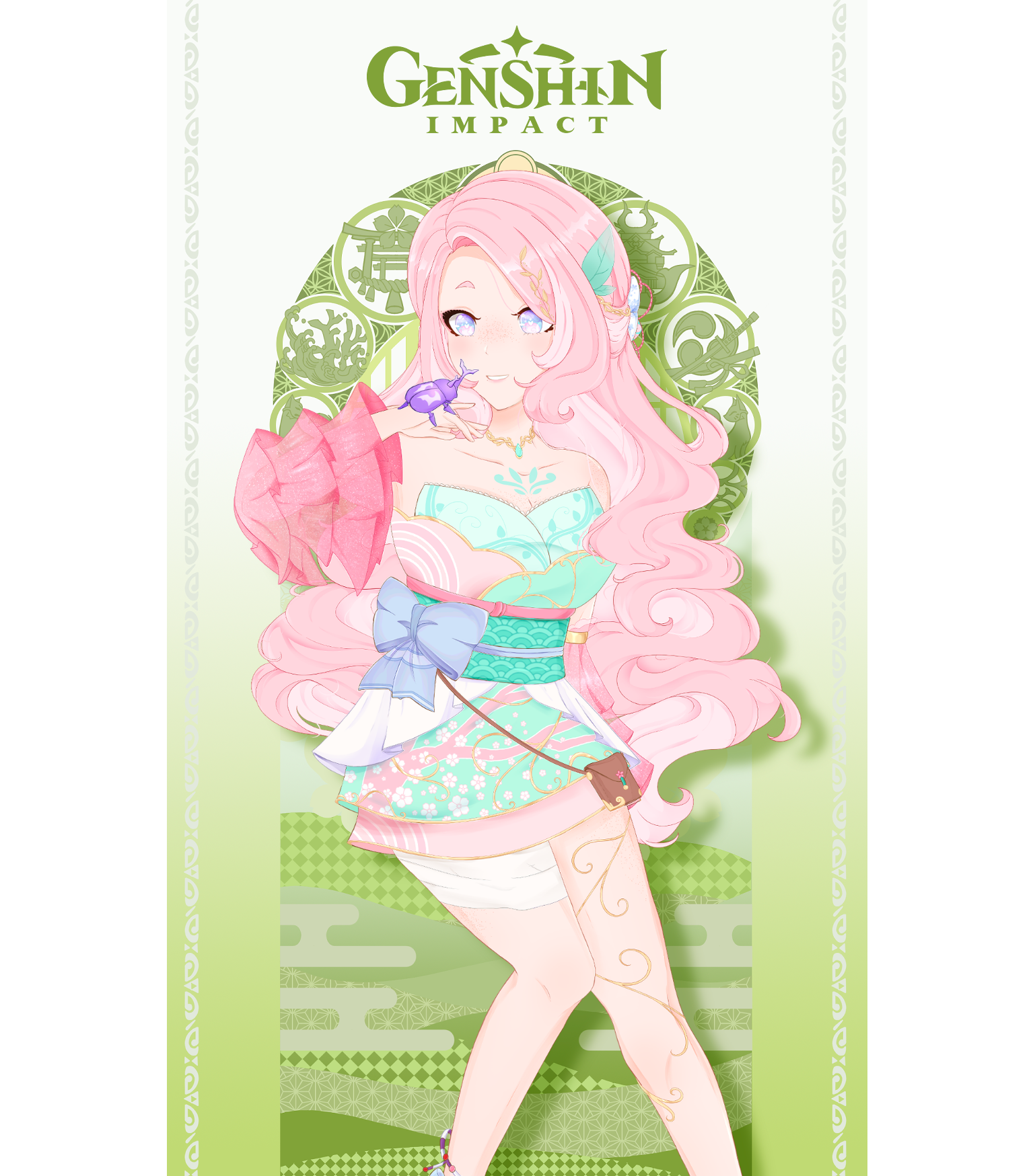 【GENSHIN OC】Fujimori Naomi Genshin Impact | HoYoLAB