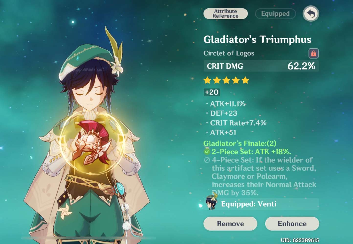 Current Venti DPS Build 🏹 Genshin Impact | HoYoLAB