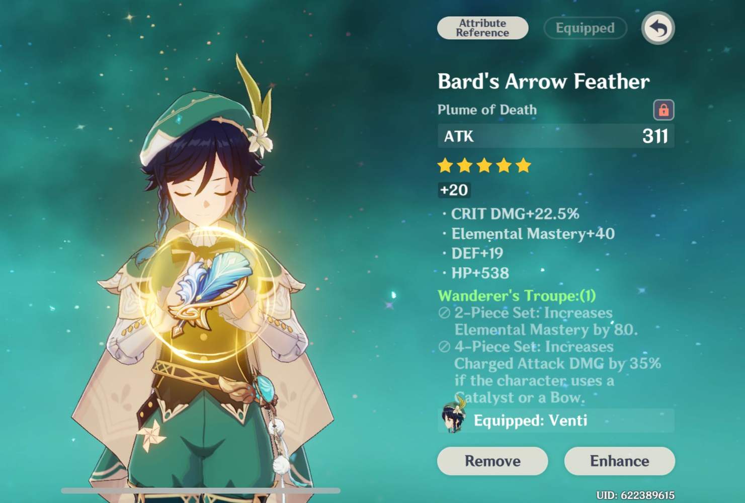 Current Venti DPS Build 🏹 Genshin Impact | HoYoLAB