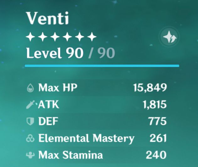 Current Venti DPS Build 🏹 Genshin Impact | HoYoLAB