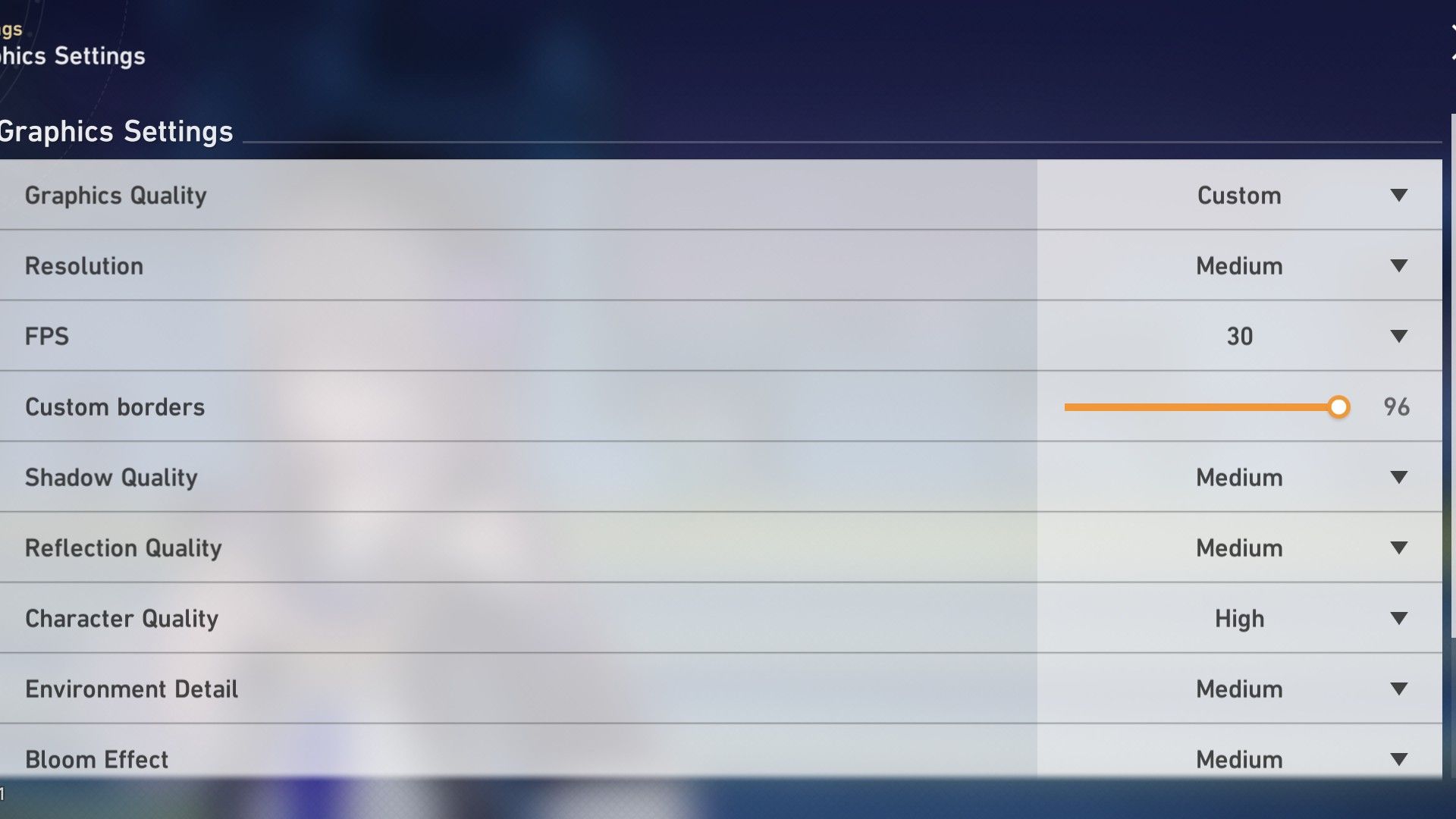 Helppp...i dont know what graphic settings that suitable for my phone ...