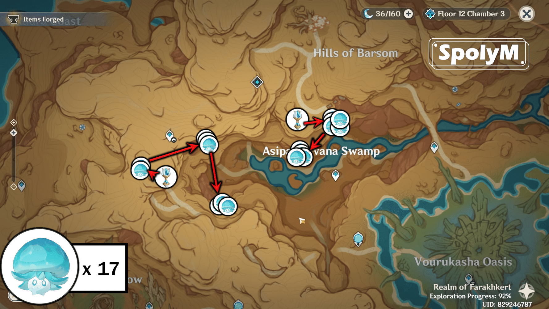 All Fungi Locations in Sumeru - Outdoors Area Only (Maps and Video ...