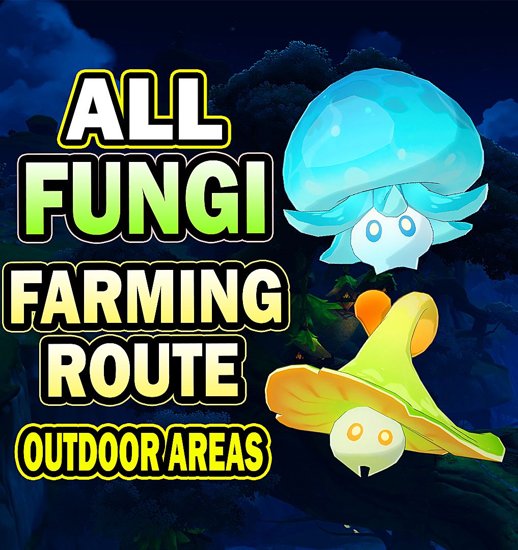 All Fungi Locations in Sumeru - Outdoors Area Only (Maps and Video ...