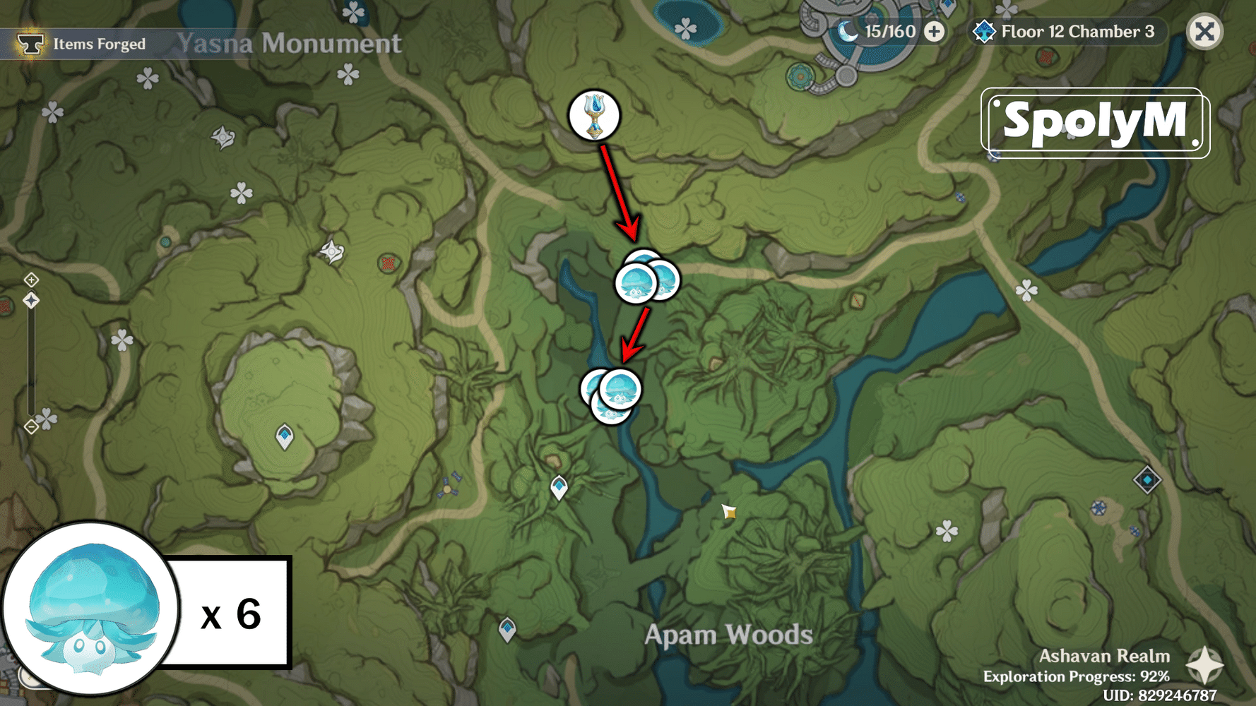 All Fungi Locations in Sumeru - Outdoors Area Only (Maps and Video ...