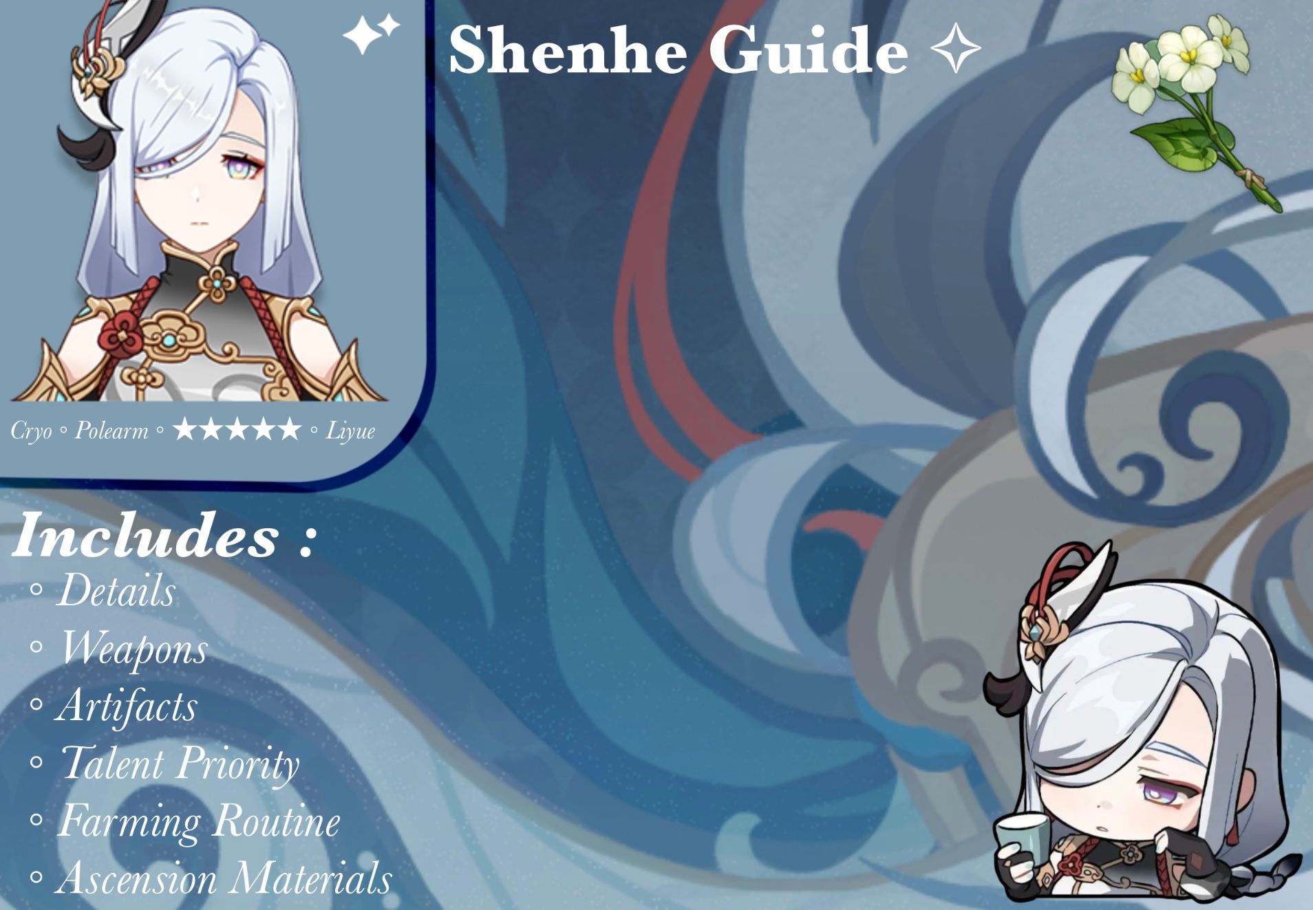 Shenhe Character Guide Genshin Impact | HoYoLAB