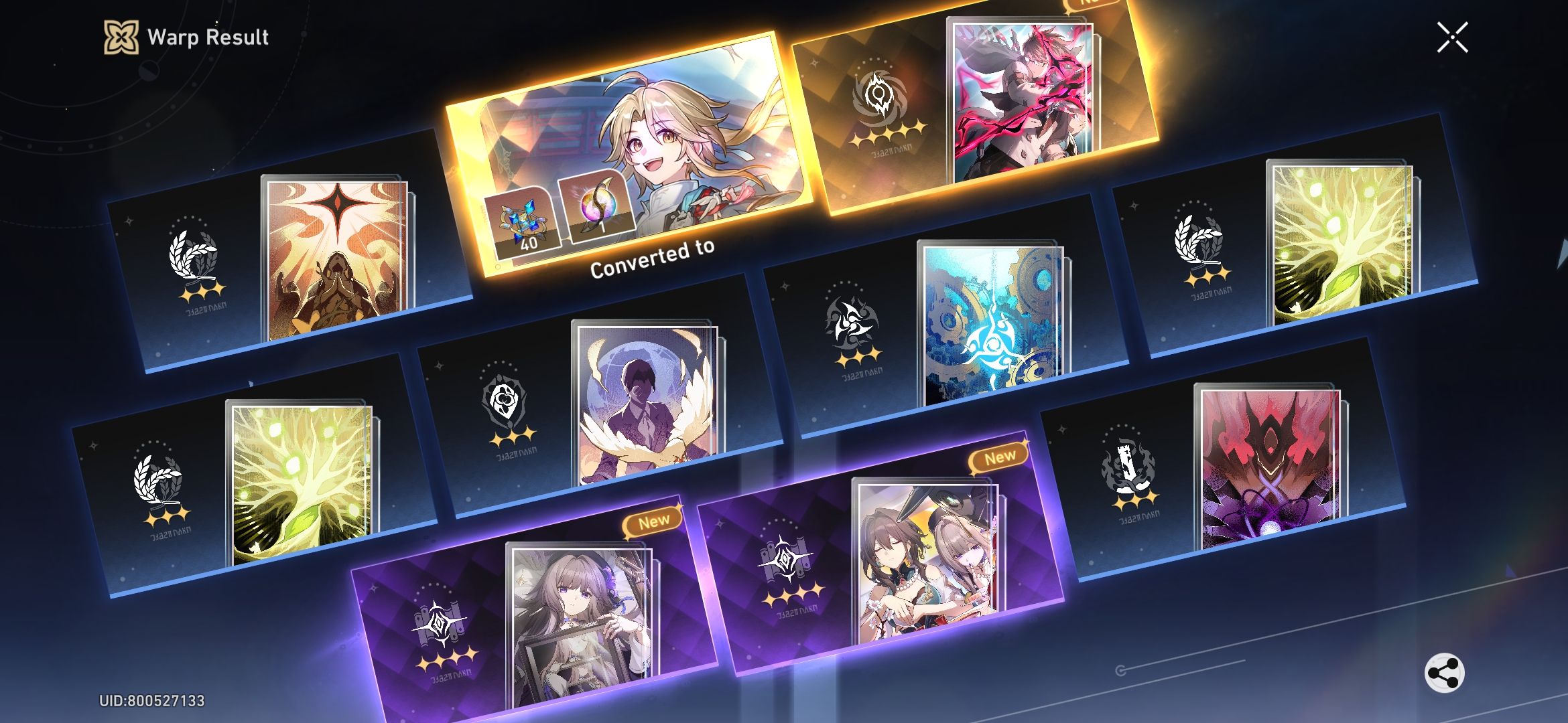 Got Welt's light cone but I'm Weltless (T^T) Honkai: Star Rail | HoYoLAB