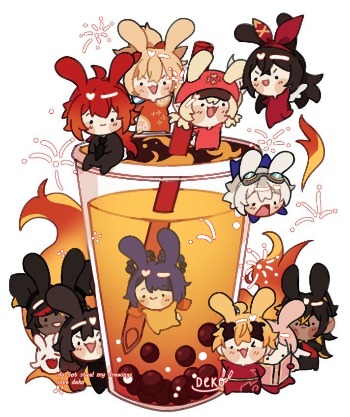 Bunny Boba tea 🧋🧋🧋 Genshin Impact | HoYoLAB