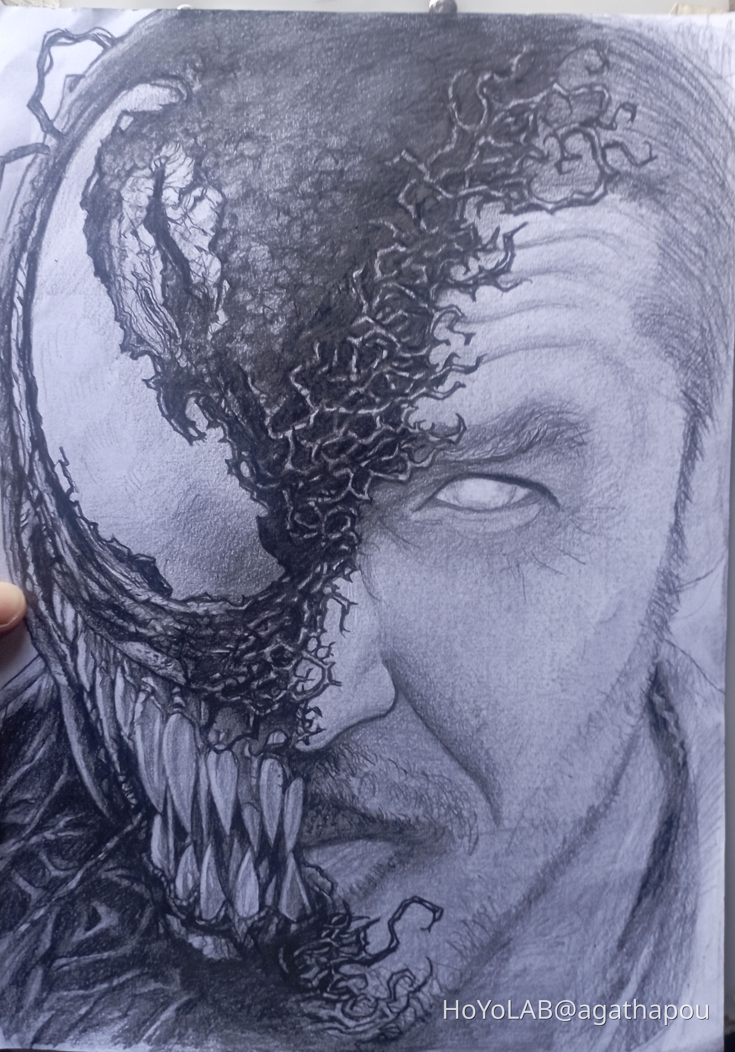 sketsa-drawing om ven 🙂 | HoYoLAB