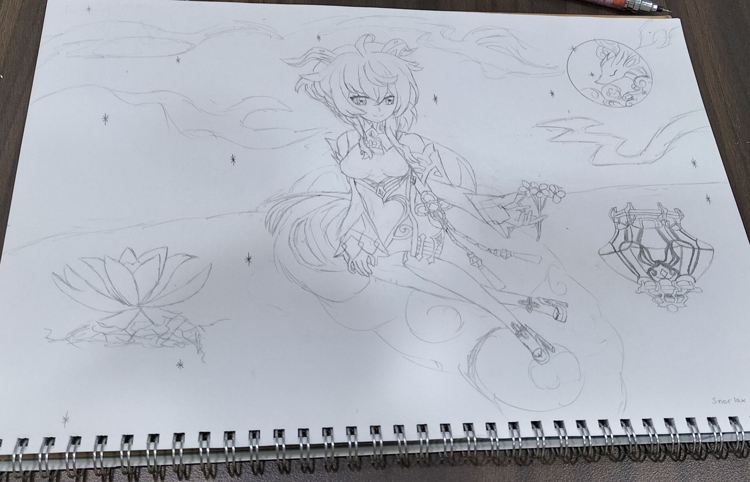 My ganyu drawing Genshin Impact | HoYoLAB