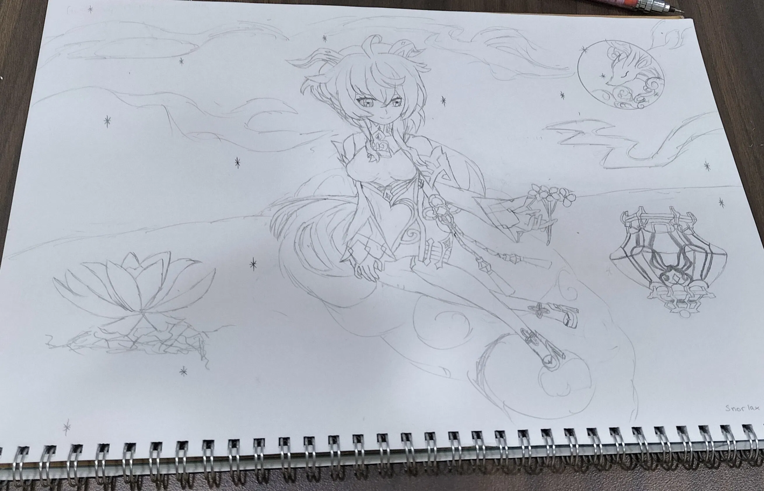 My ganyu drawing Genshin Impact | HoYoLAB