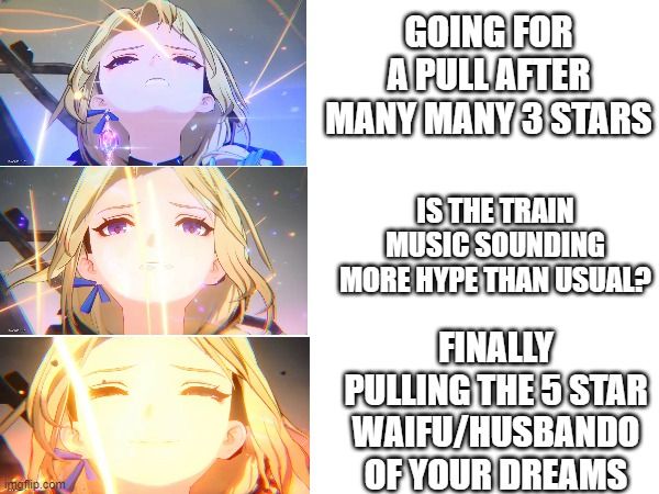 Sweet Release (I made this meme). Honkai: Star Rail | HoYoLAB