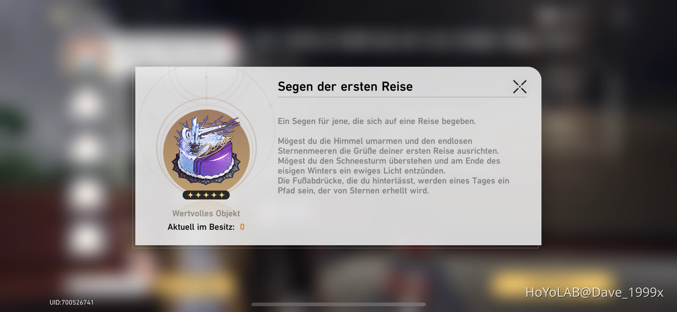 Look what I got for my birthday from HSR | HoYoLAB