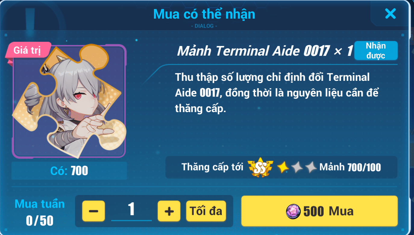 [6.6 BETA GUIDE] Chiến lược Thiết Giáp Mới : Terminal Aide 0017 Honkai ...