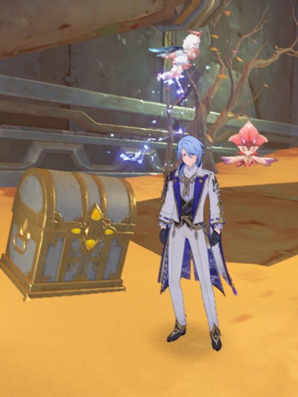 Some treasure and a paimon Genshin Impact | HoYoLAB