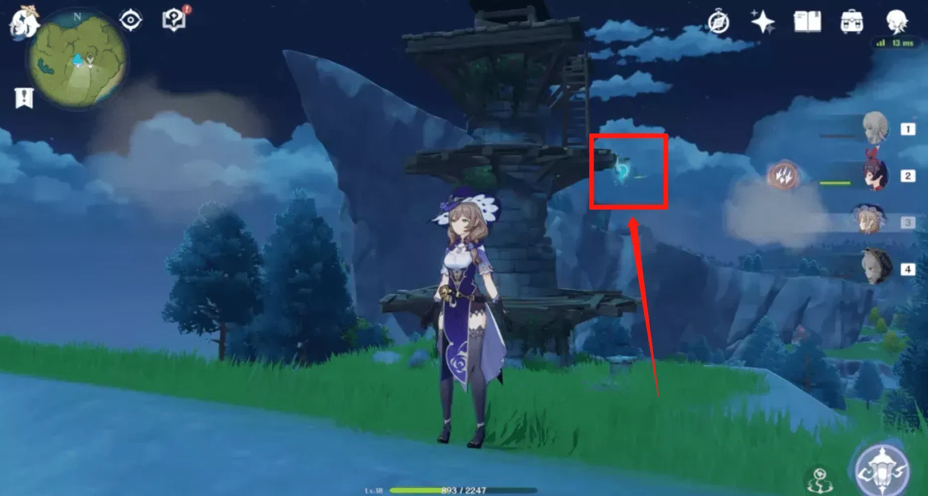 Anemoculus Collection Guide 4 - Whispering Woods/Thousand Winds Temple ...