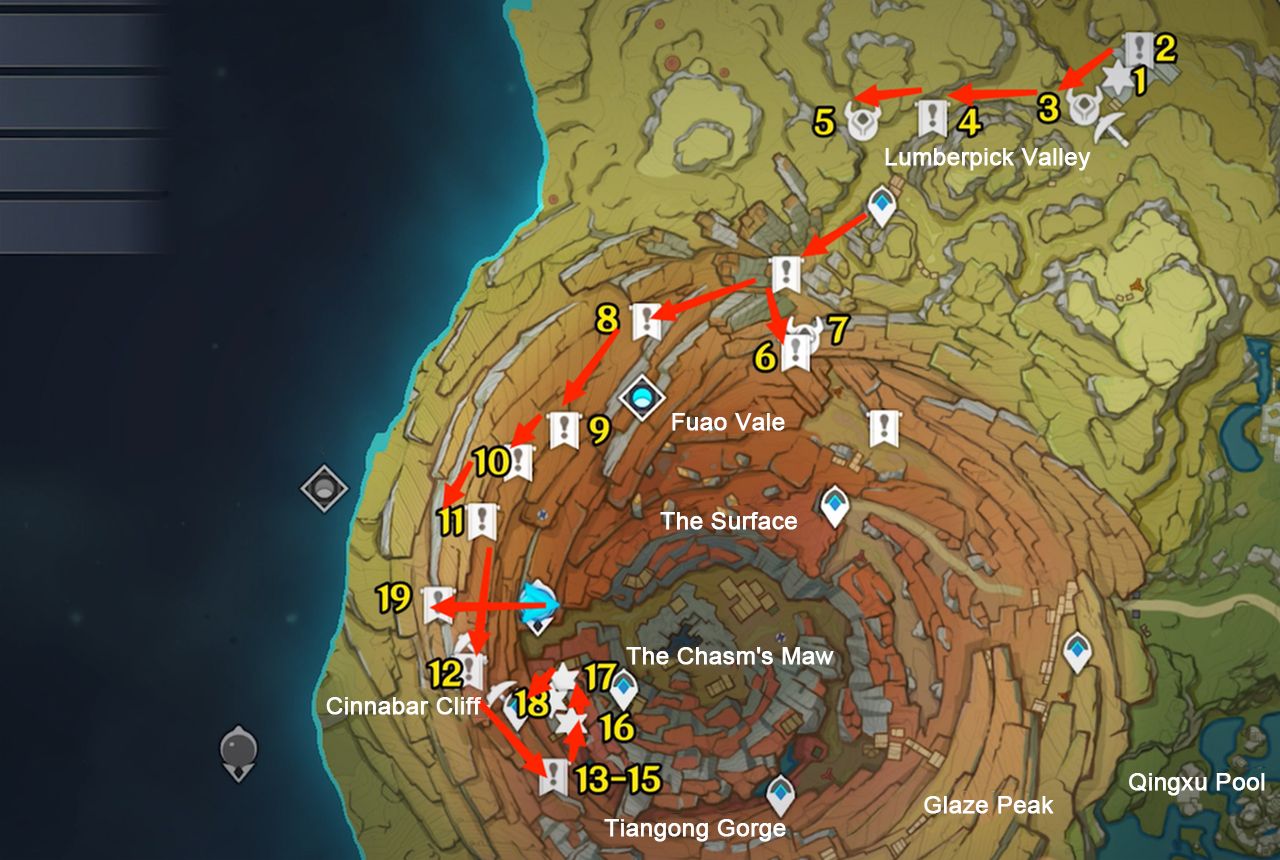 The Chasm Chest Collection Guide I Genshin Impact | HoYoLAB