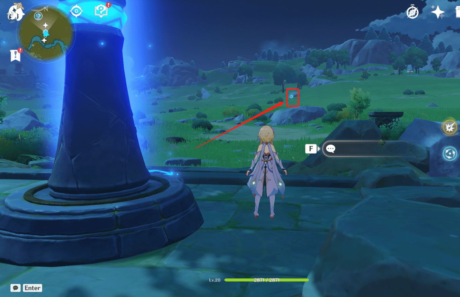 Anemoculus Collection Guide 1 - Windrise/Springvale (#1-#15) Genshin ...