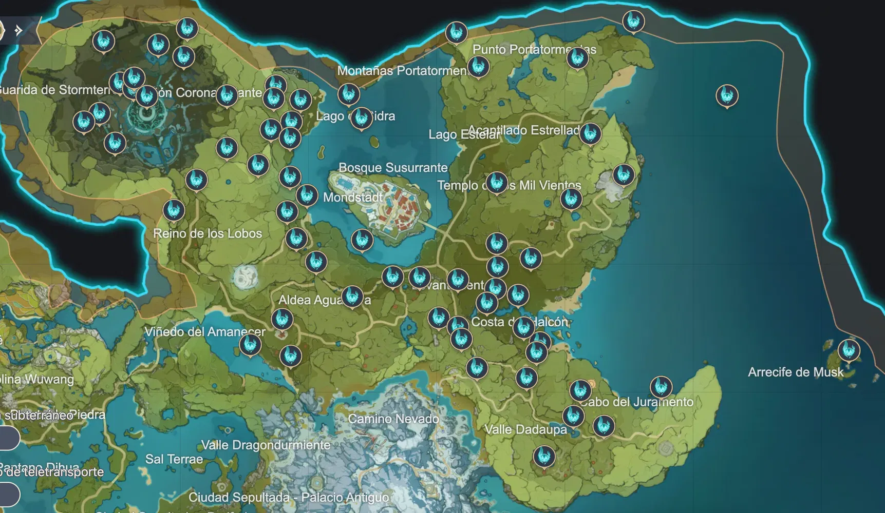 Guía de recogida de anemóculus 1 - Levantaviento/Aldea Aguaclara (1-15 ...