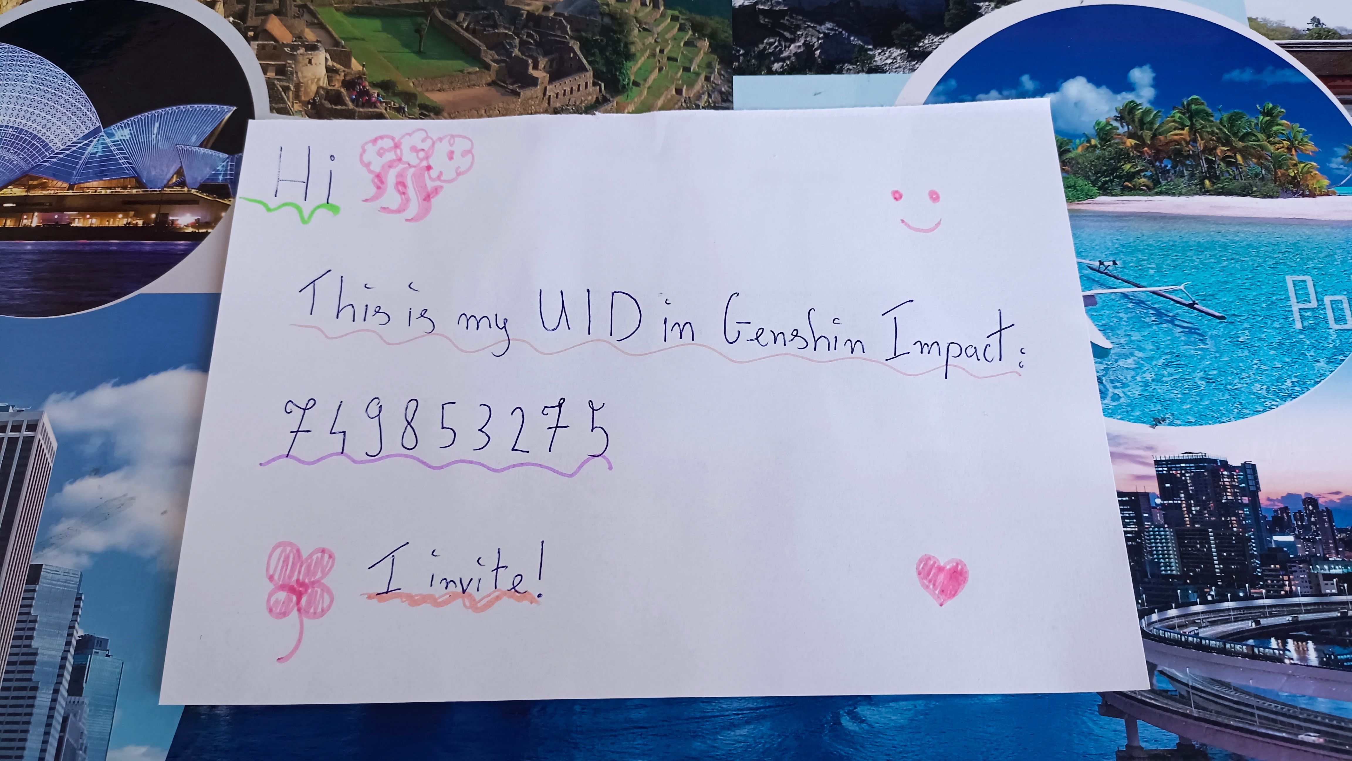 My UID in Genshin impact on Europe server Genshin Impact | HoYoLAB